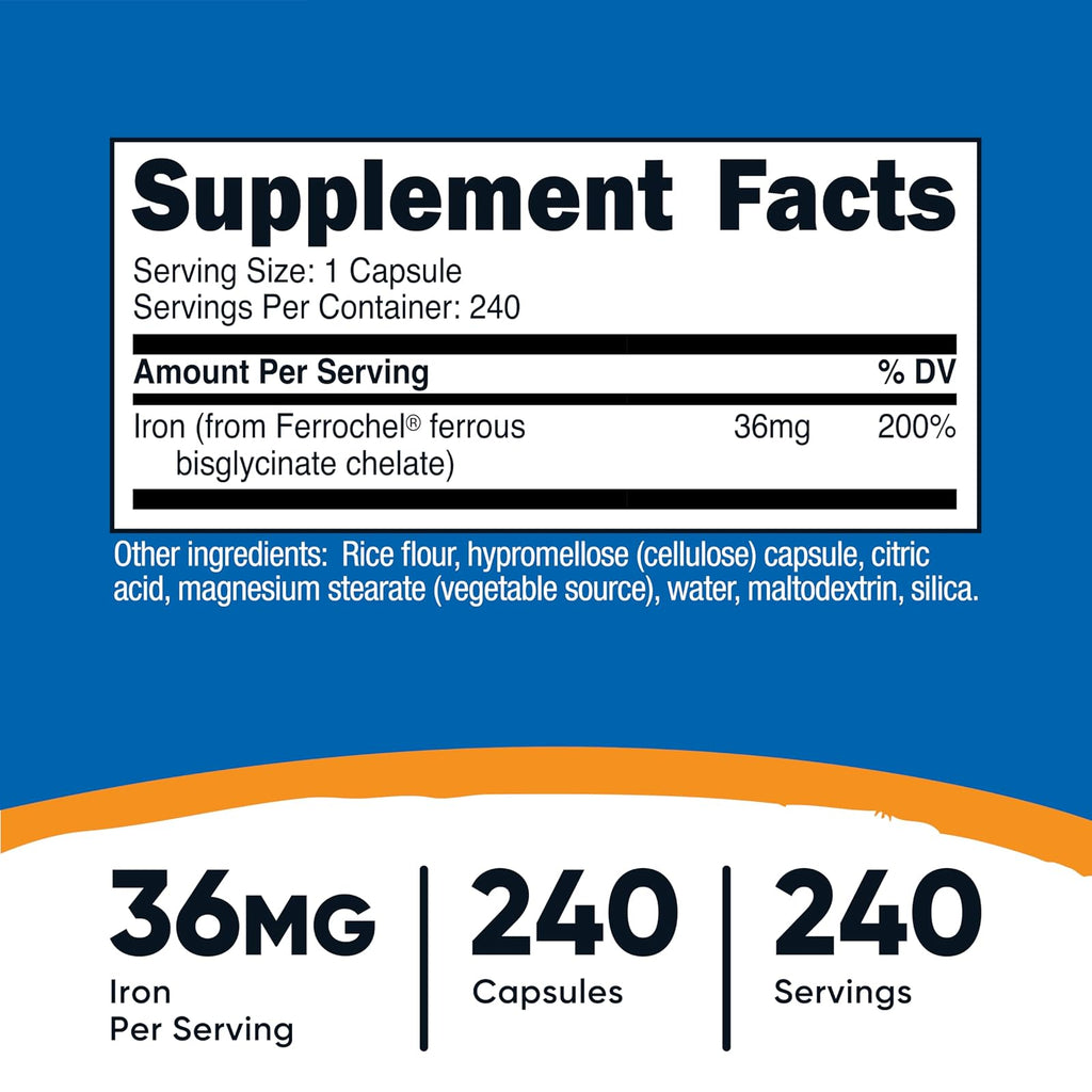 iron bisglycinate supplement for women