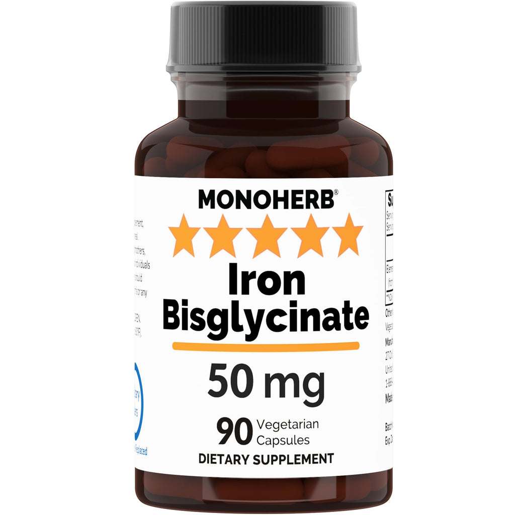 Iron Bisglycinate vegan capsules