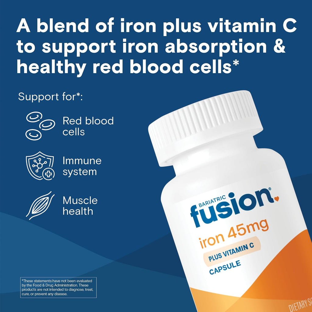 Iron bisglycinate with vitamin C benefits