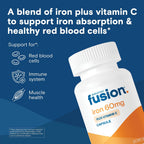 Iron bisglycinate with vitamin C