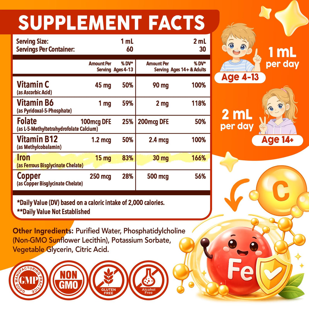 iron bisglycinate with vitamin C