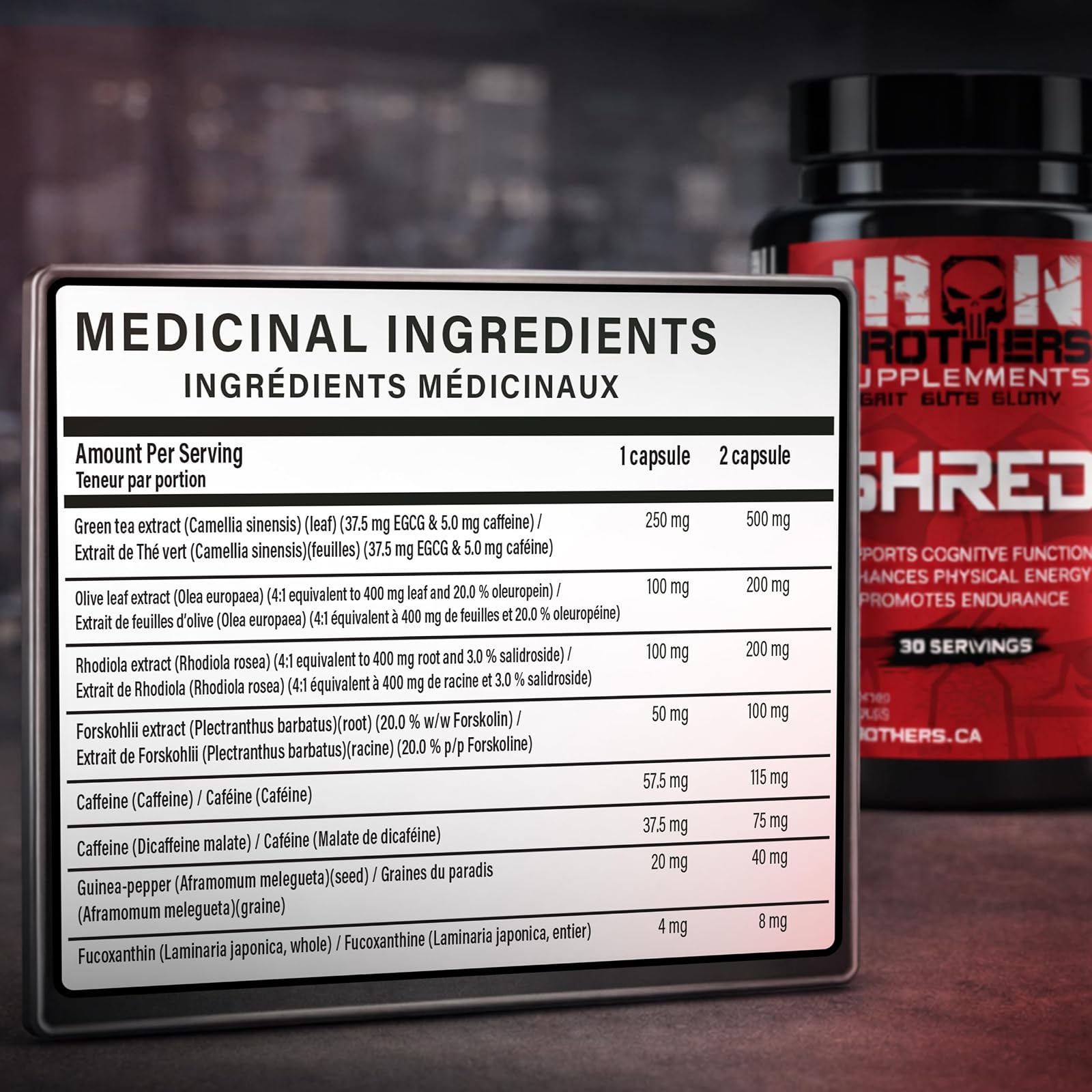 Iron Brothers fat burners for appetite control