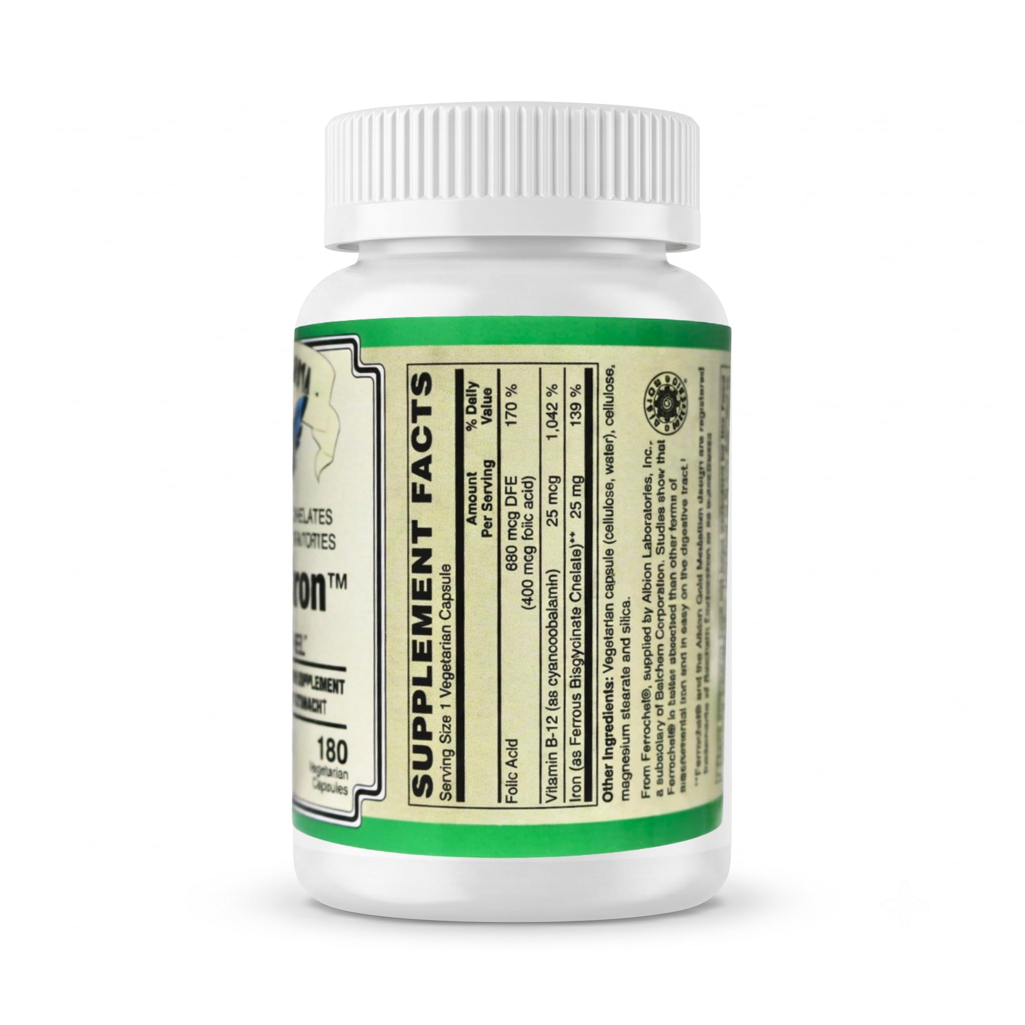 Iron capsules for better absorption