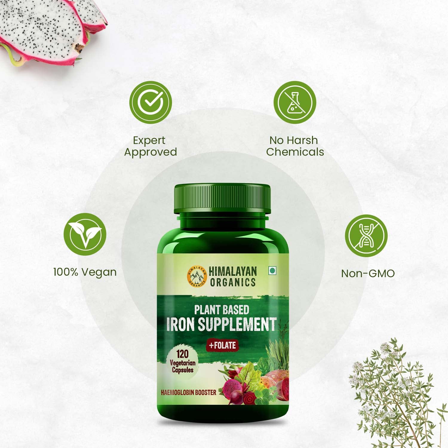 iron capsules for daily nutrition