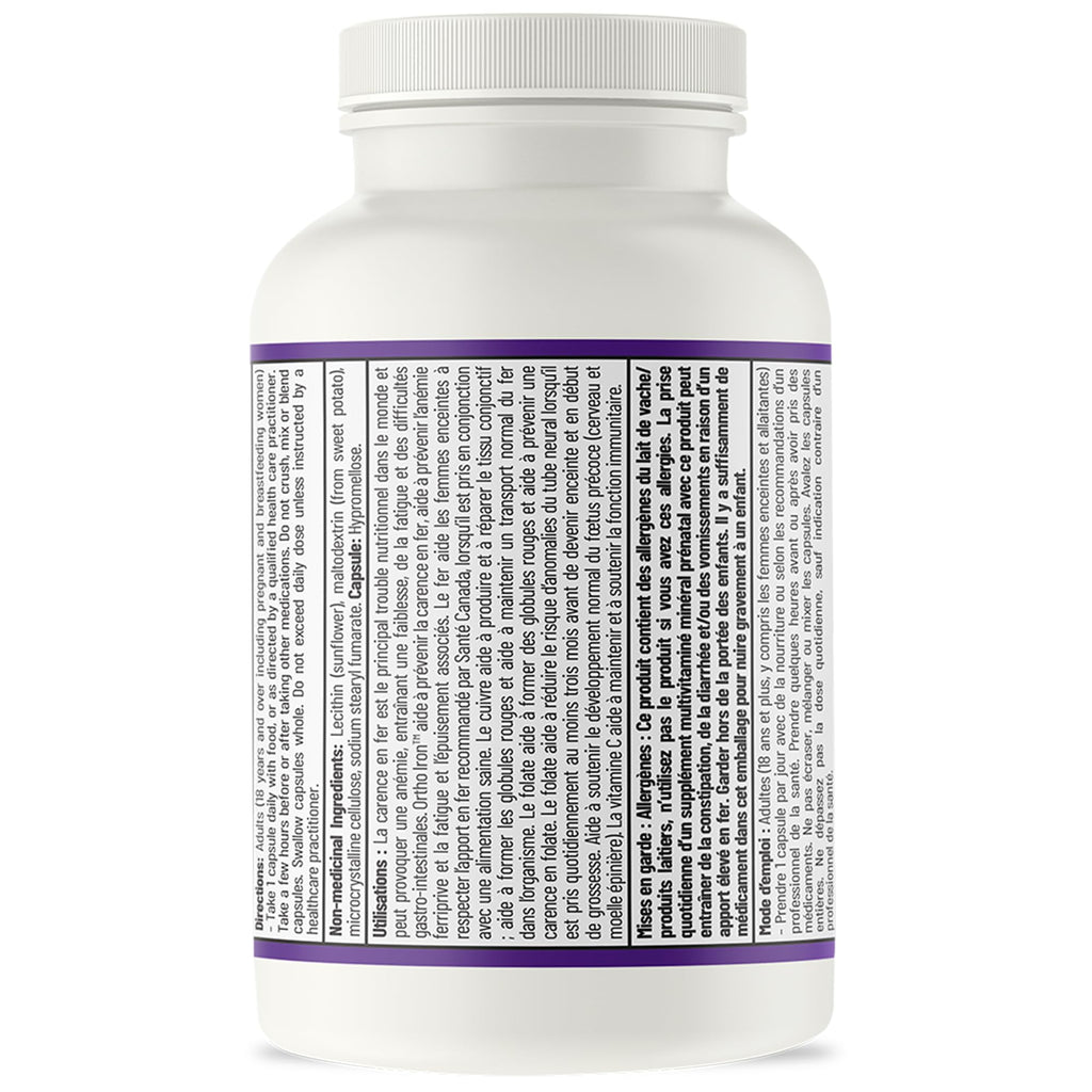 Iron capsules for daily wellness