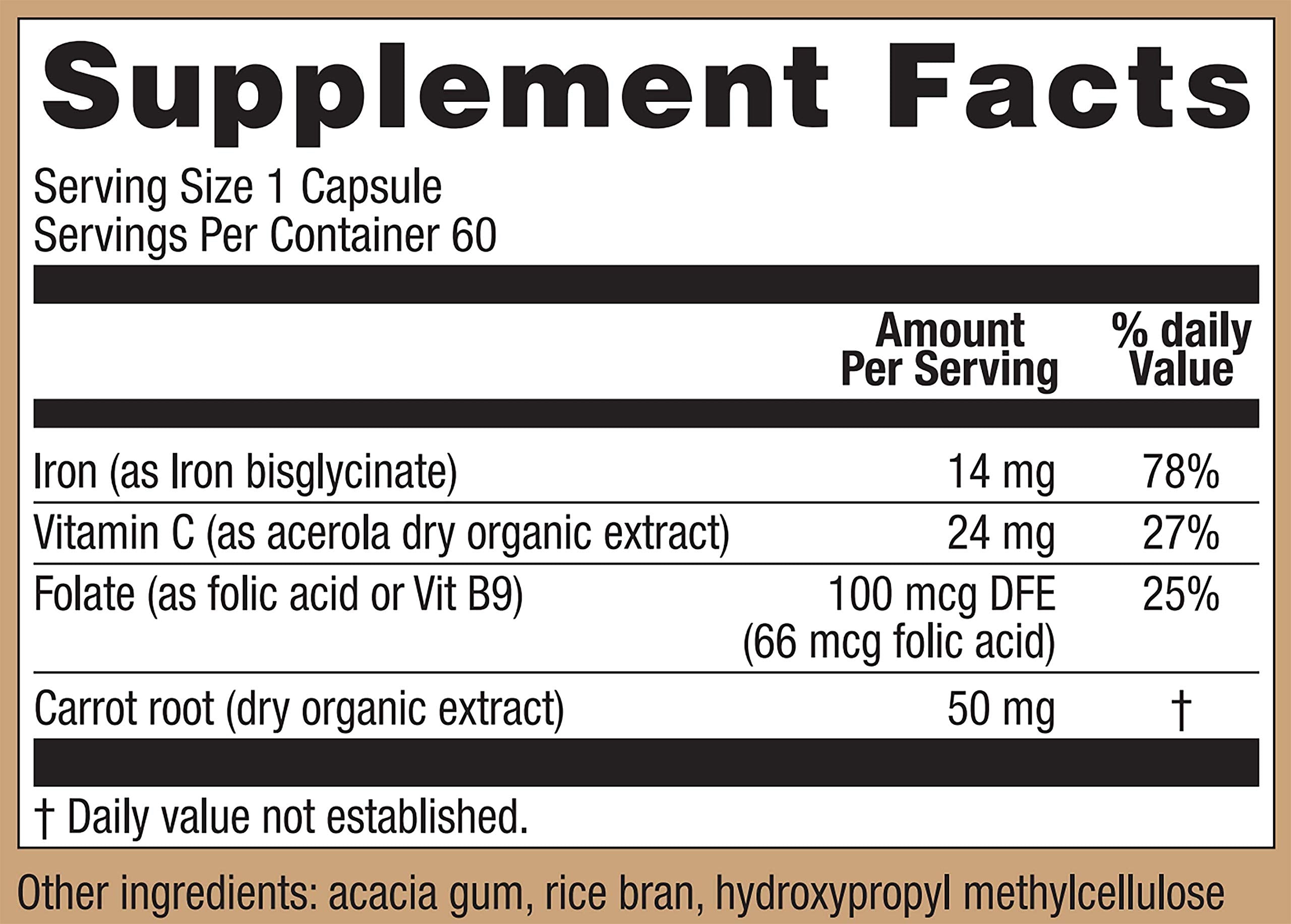 iron capsules for energy boost