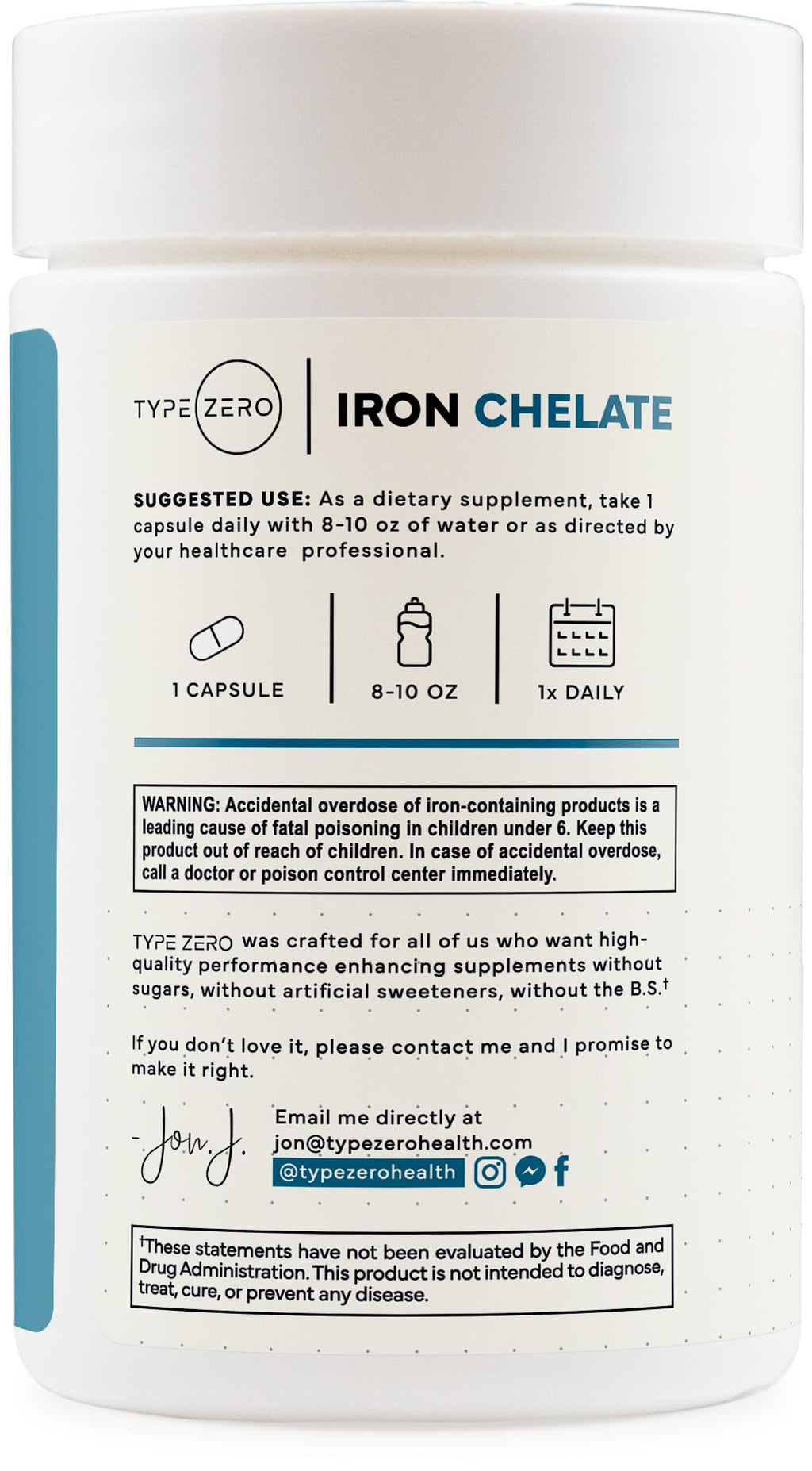 iron capsules for energy boost