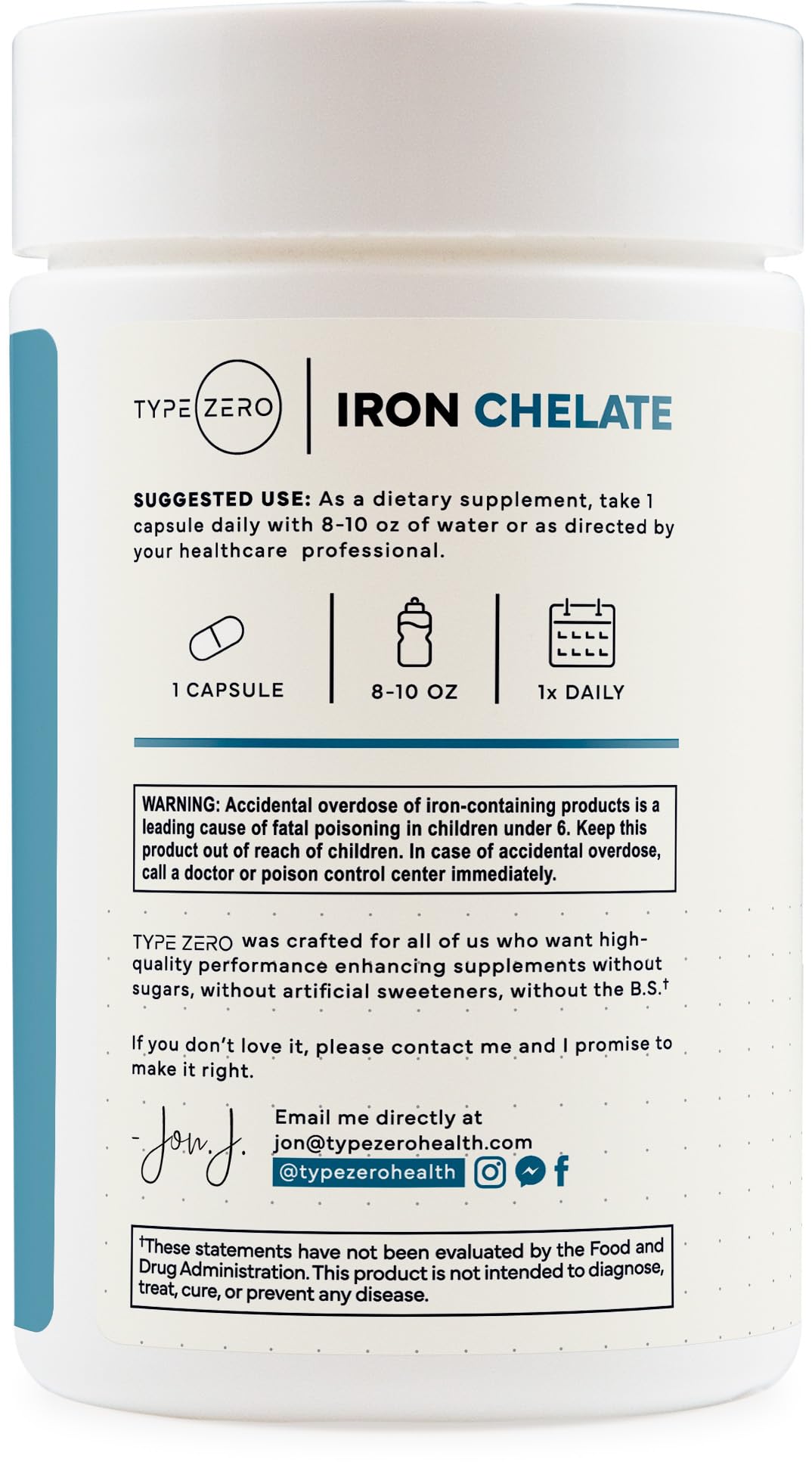 iron capsules for energy boost