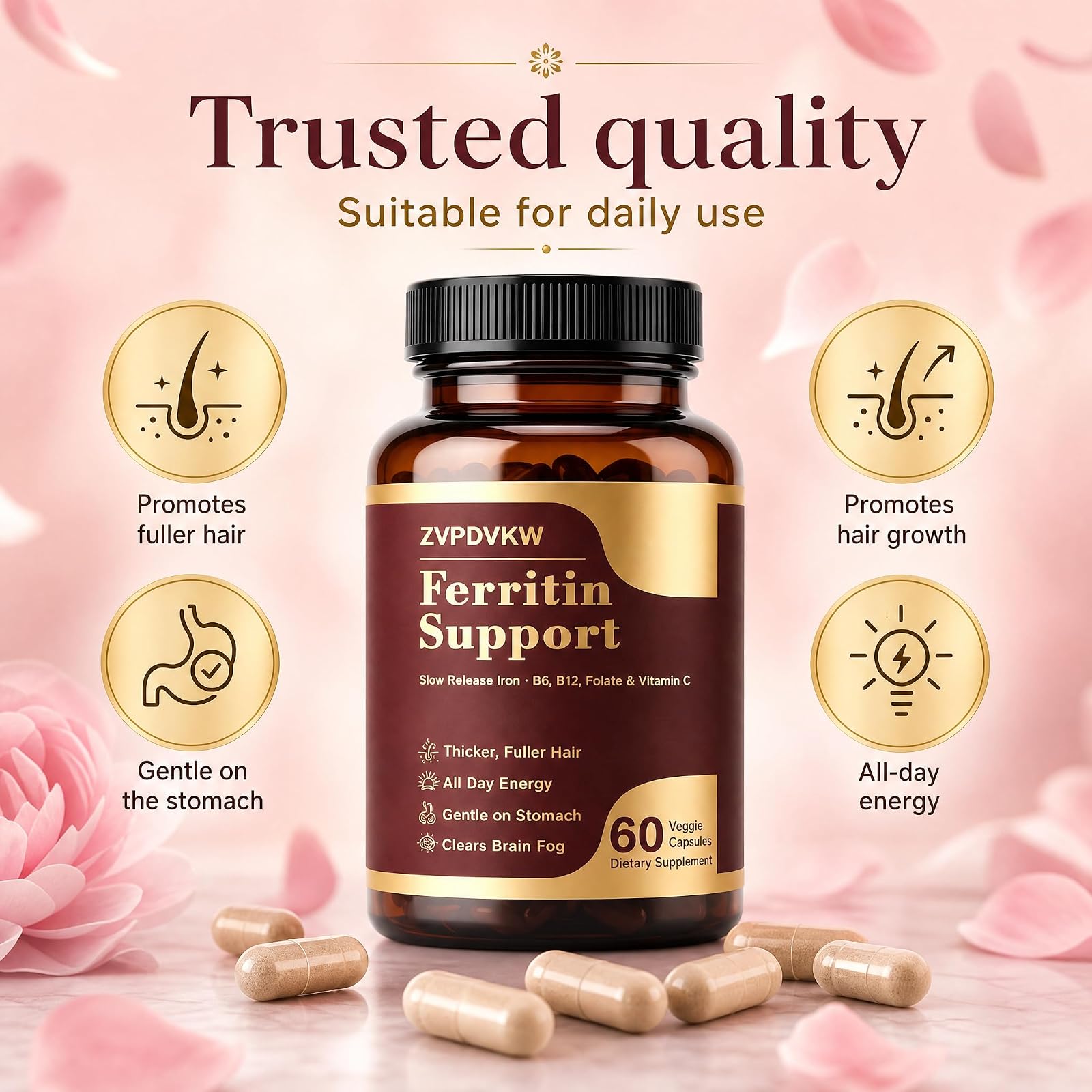 iron capsules for energy support