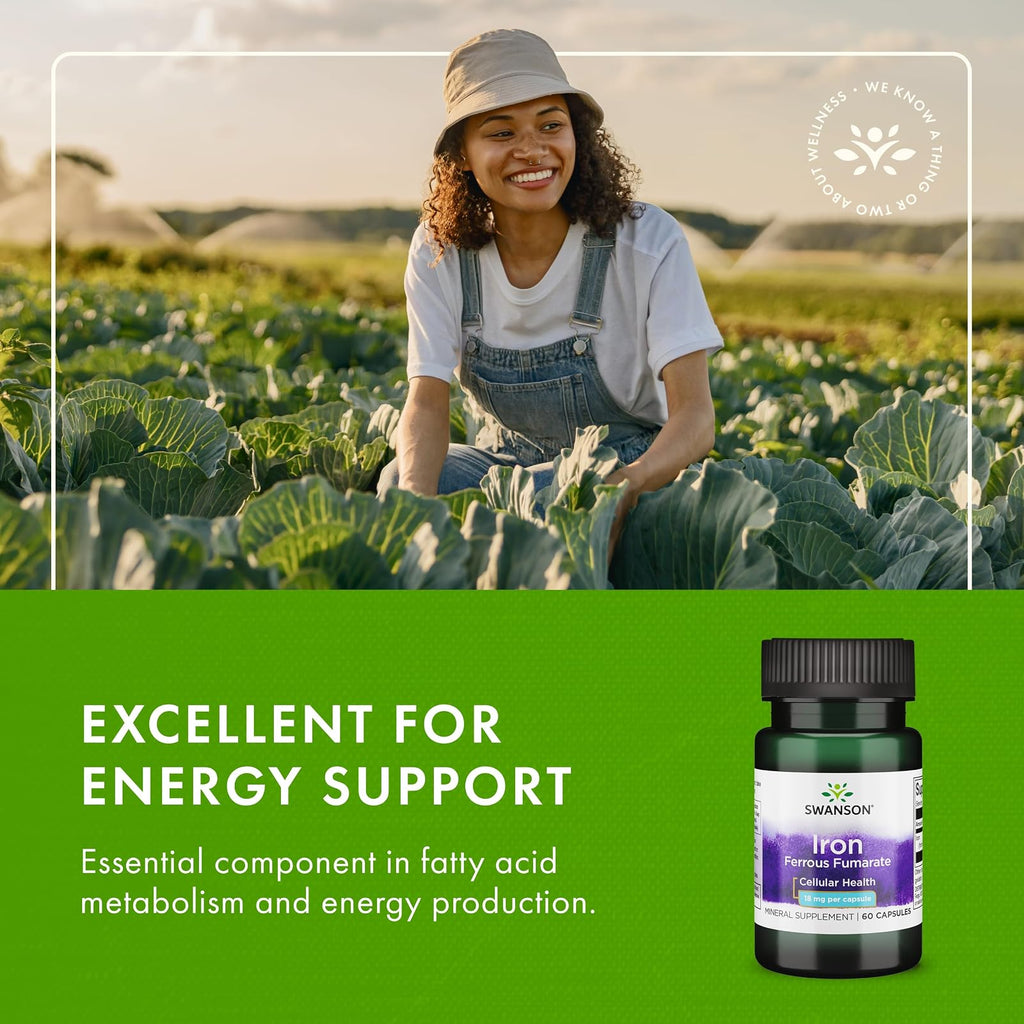 Iron capsules for healthy blood