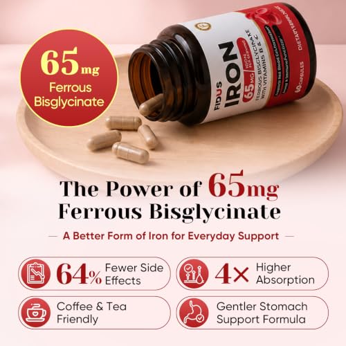 iron capsules for improved vitality