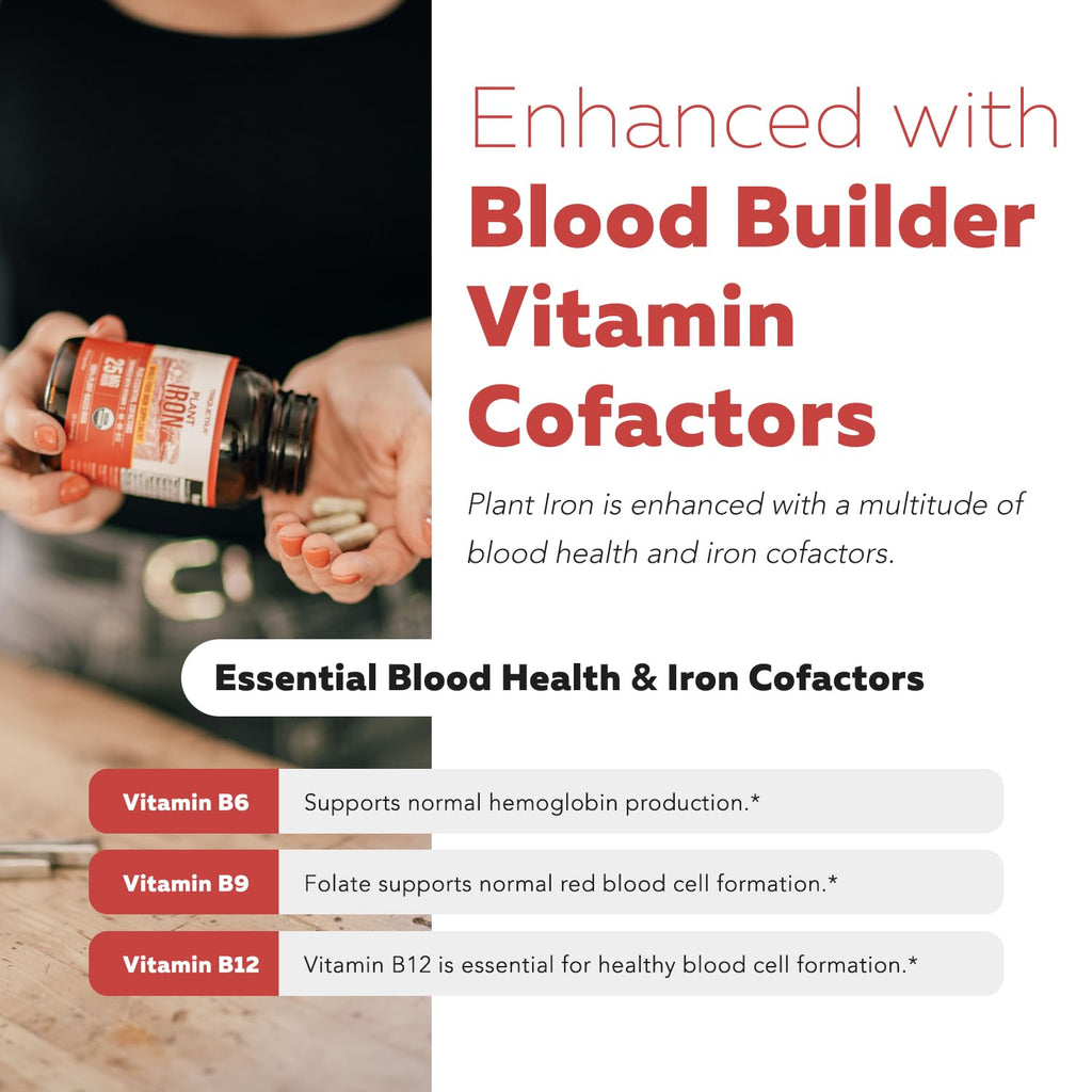 iron capsules for improved vitality