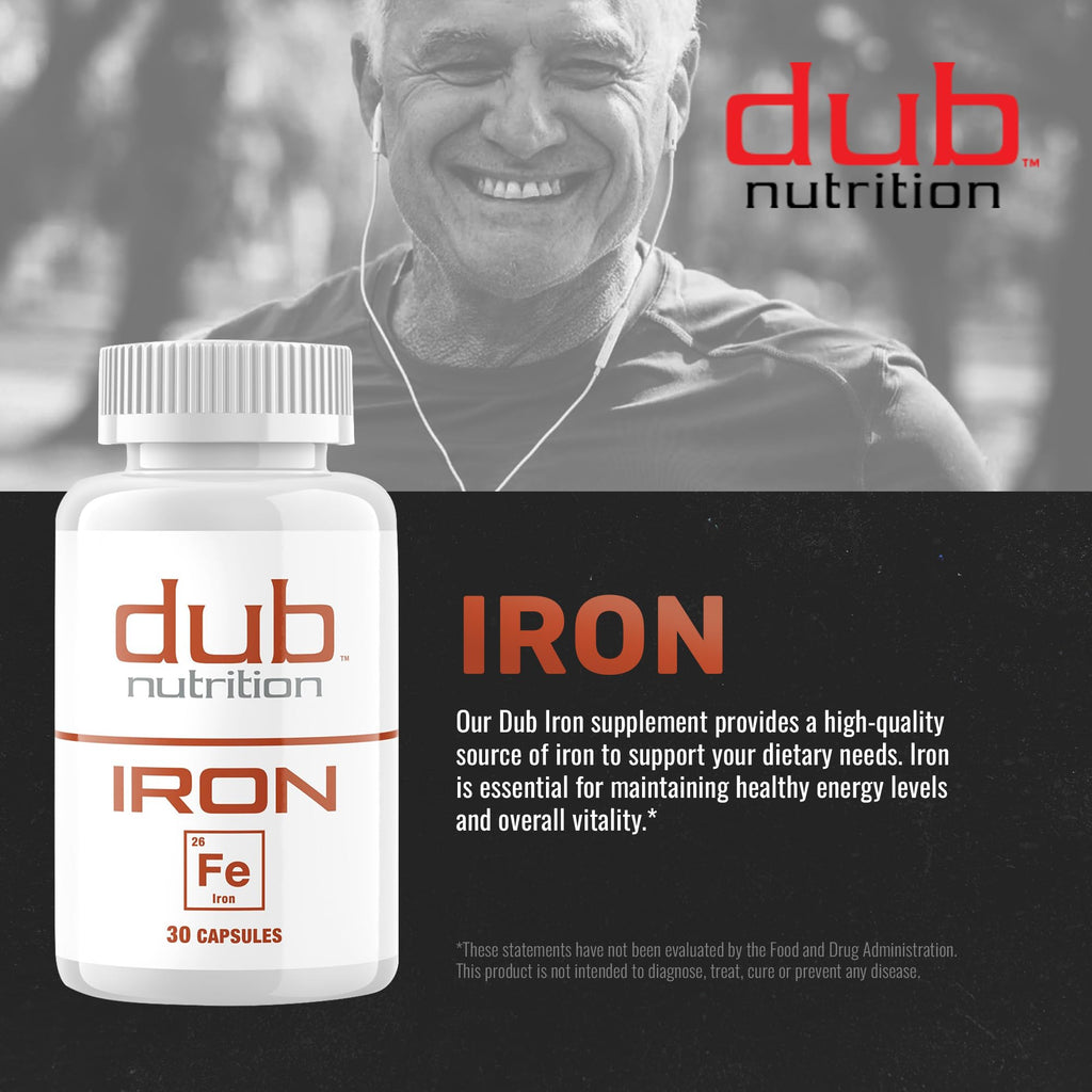 iron capsules for increased nutrient needs