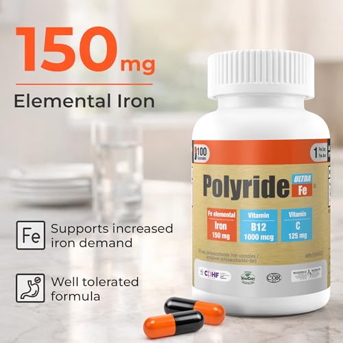 Iron capsules for optimal health