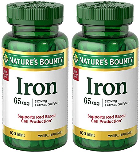 Iron capsules for optimal health