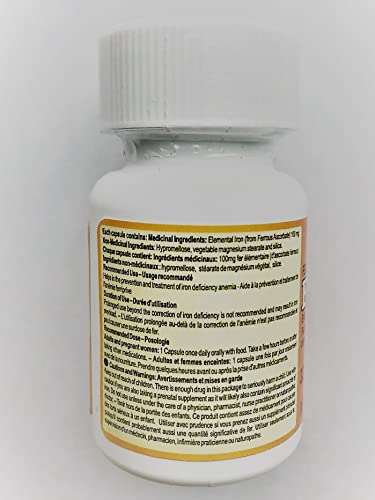 iron capsules for overall health