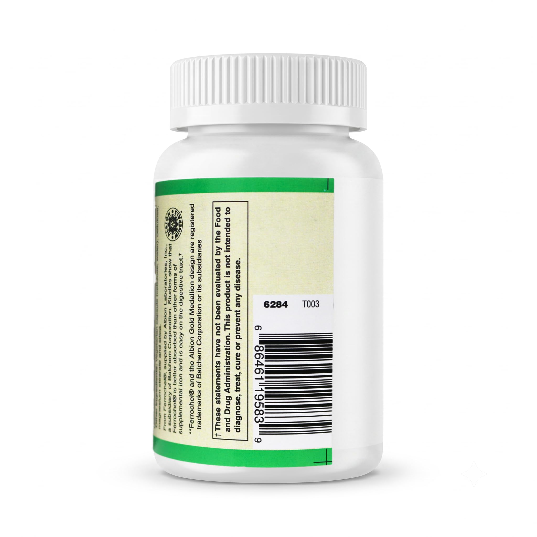 Iron capsules for overall wellness
