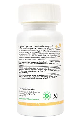 iron capsules for vegan diets