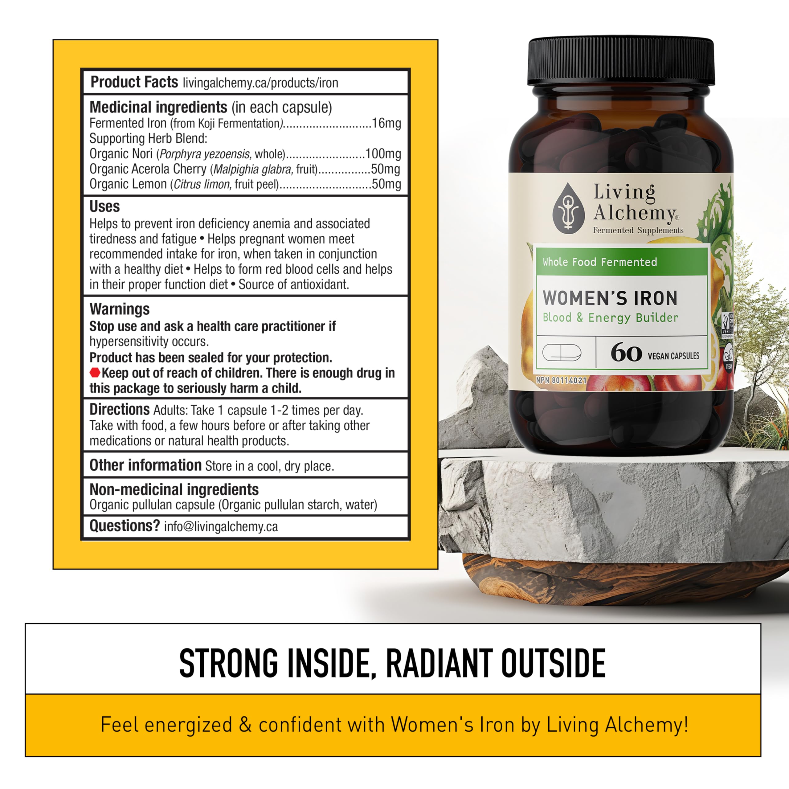 iron capsules for women's health