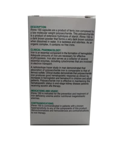 iron capsules in blister pack