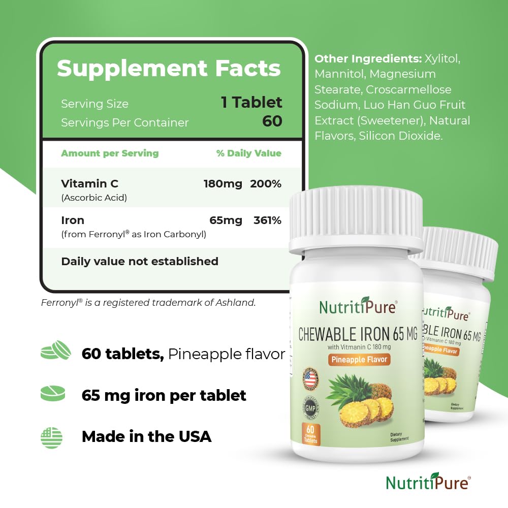 iron carbonyl for improved wellness