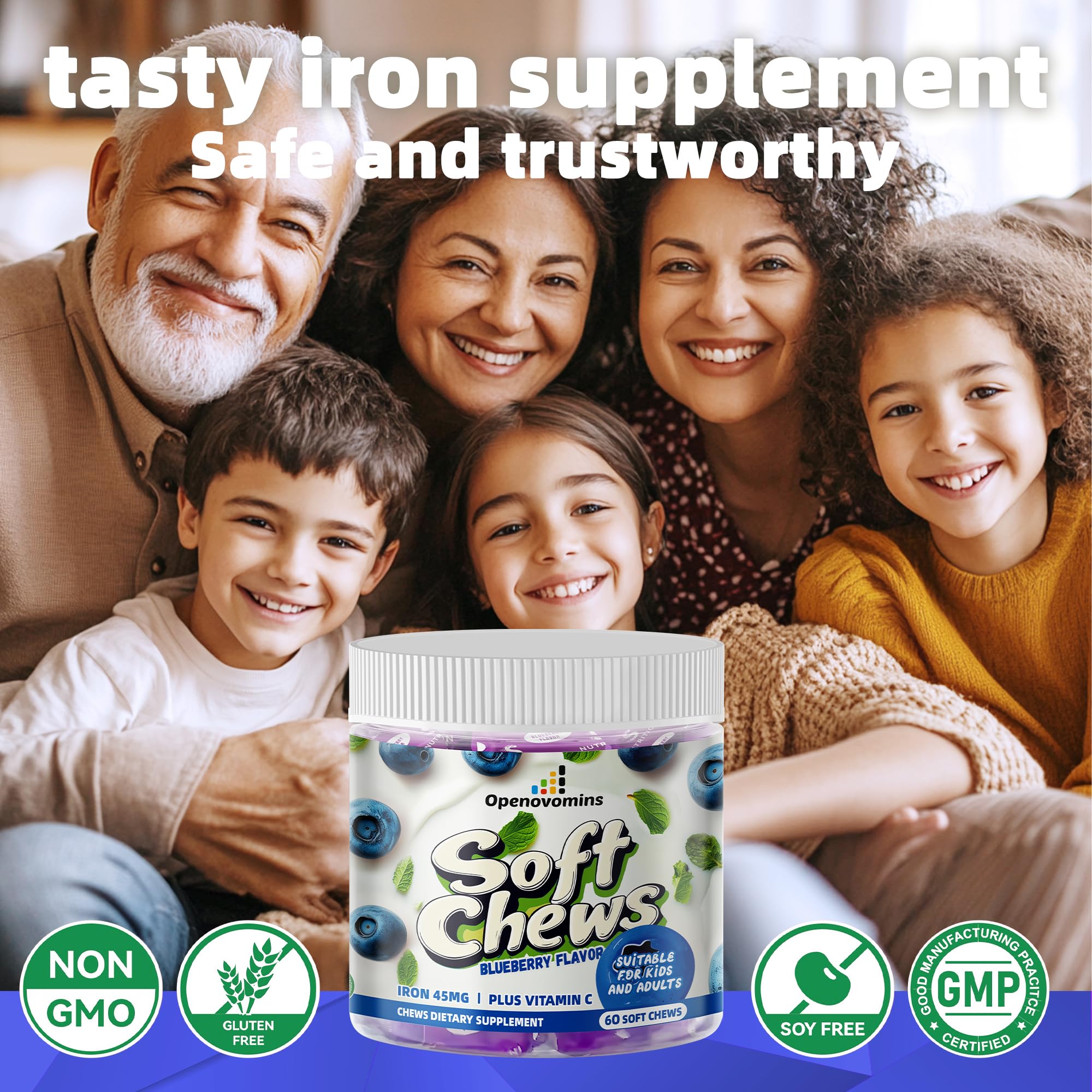 iron chews for enhanced vitality