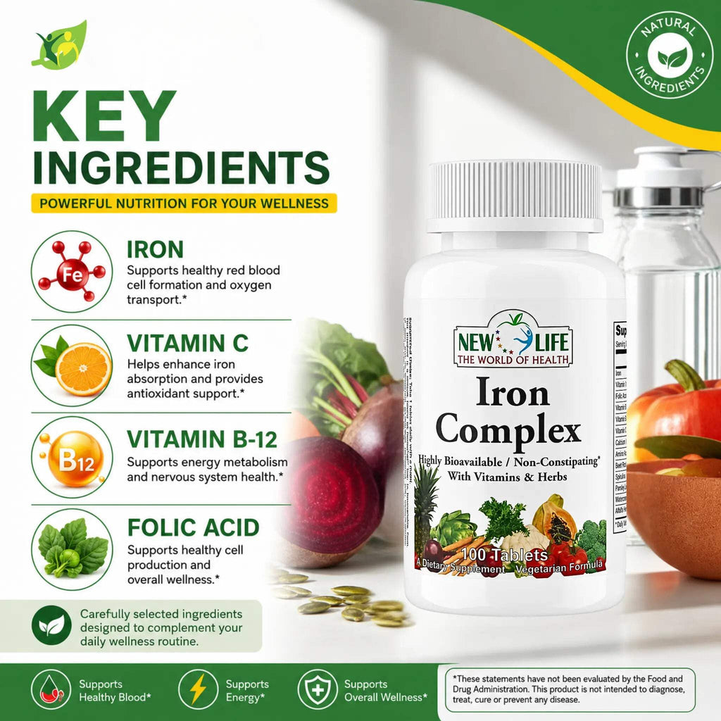 iron complex for improved wellness