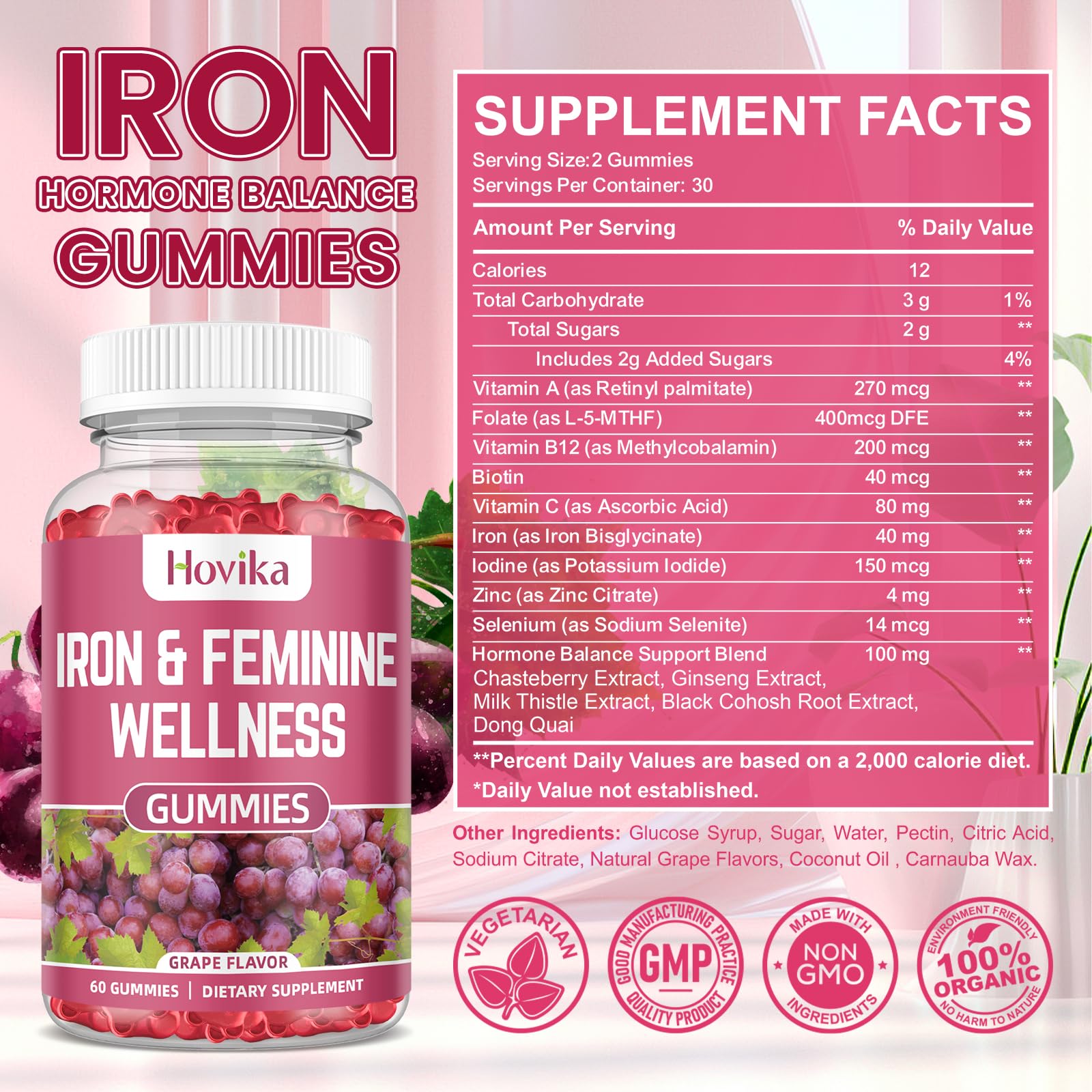 iron deficiency support for women