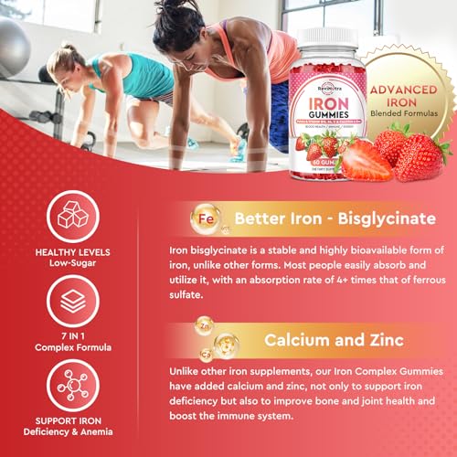 iron deficiency support gummies