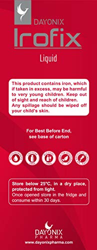 iron deficiency support with Irofix