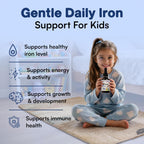 Iron drops for children's health