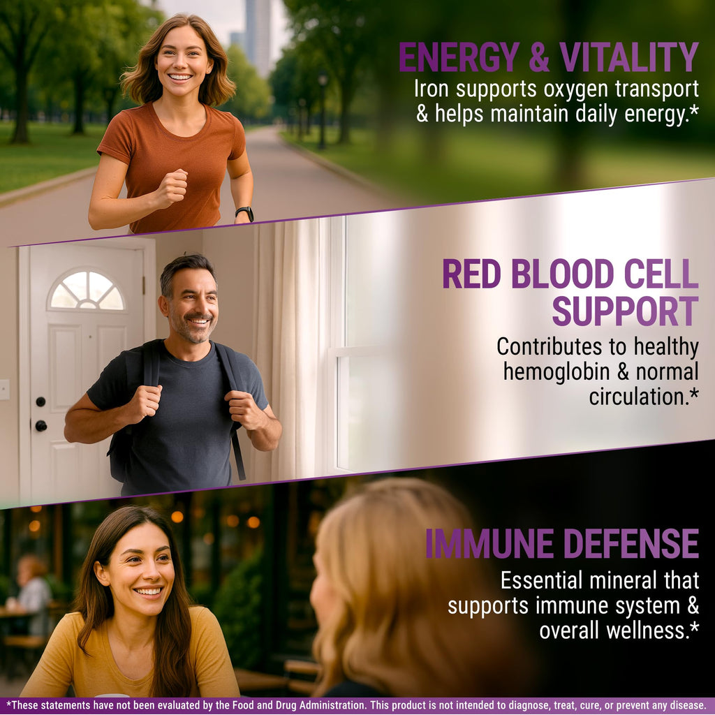 iron drops for improved vitality