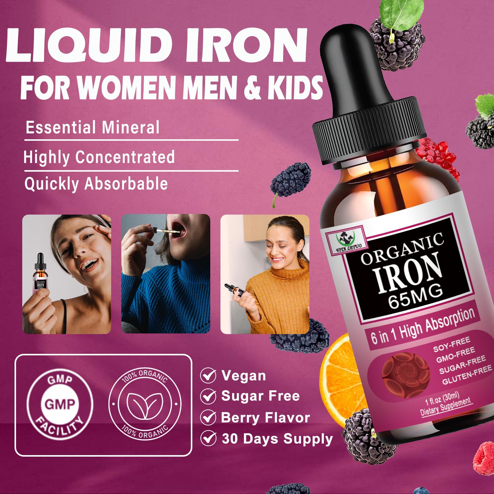 iron drops for red blood cells