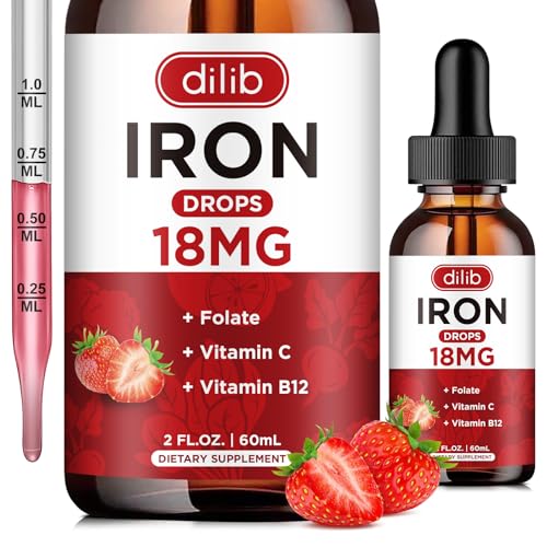 iron drops with folate benefits
