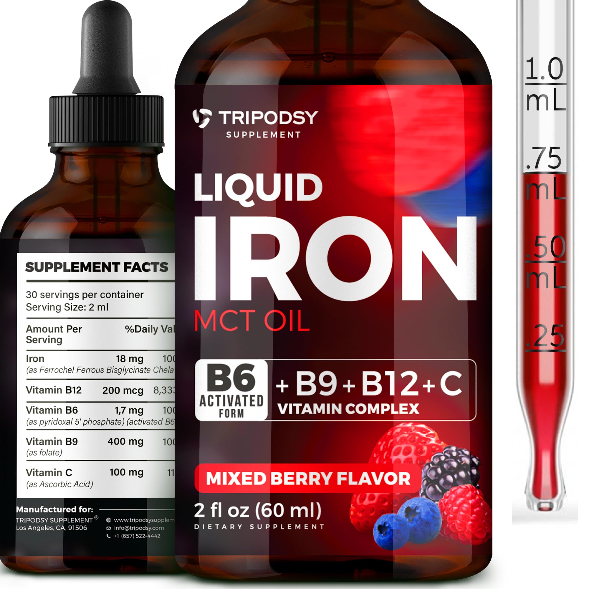 iron drops with vitamin B complex