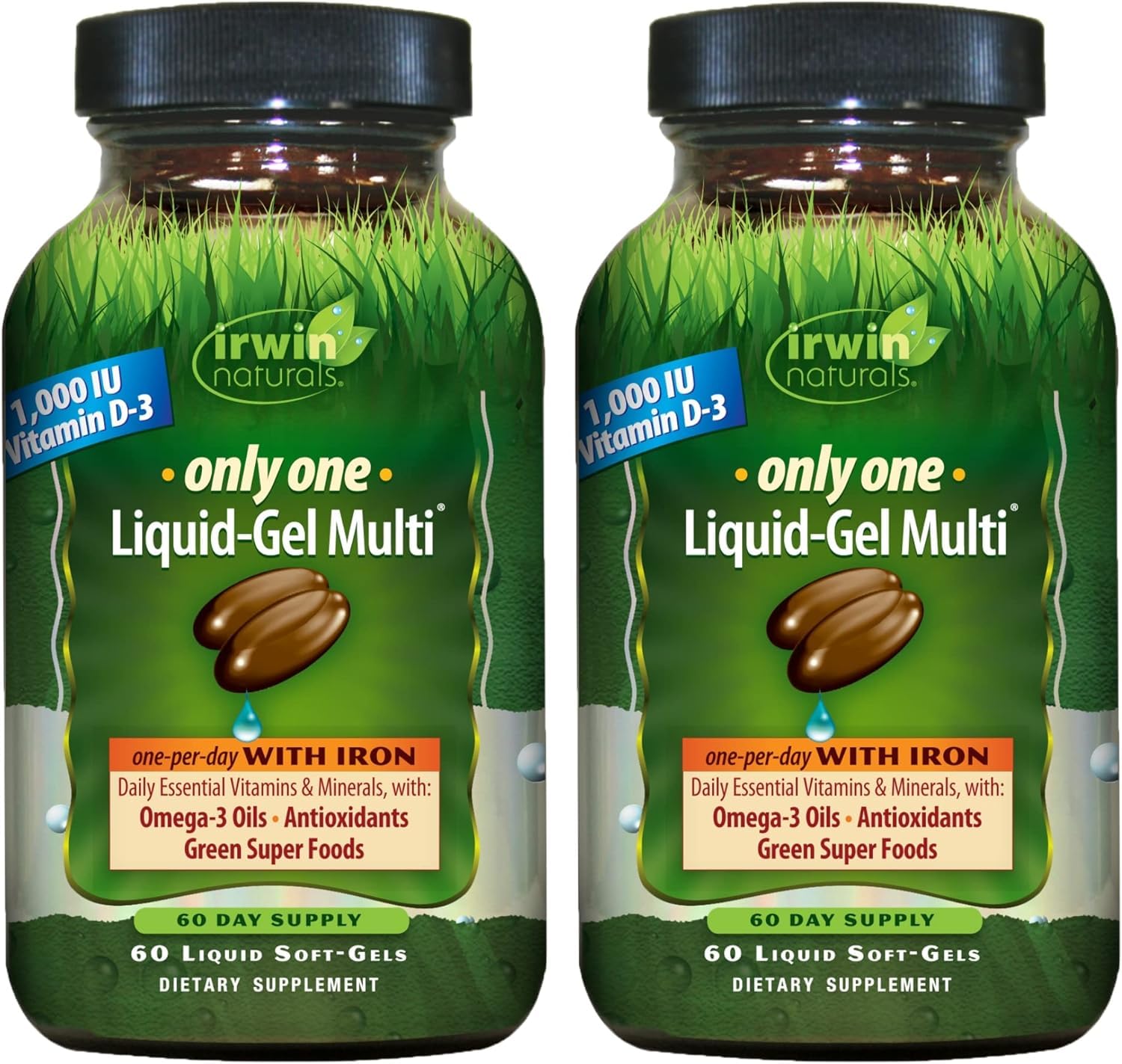 Iron enriched multivitamin for adults