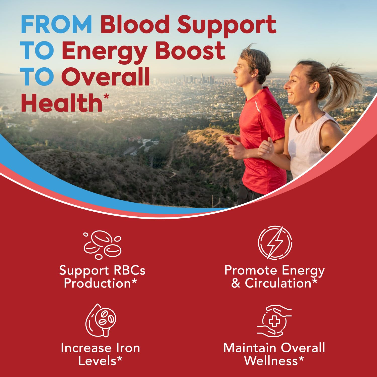 iron for enhanced red blood cell function