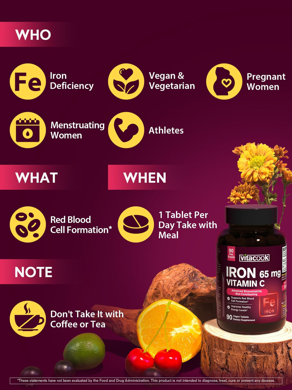 iron for improved overall health