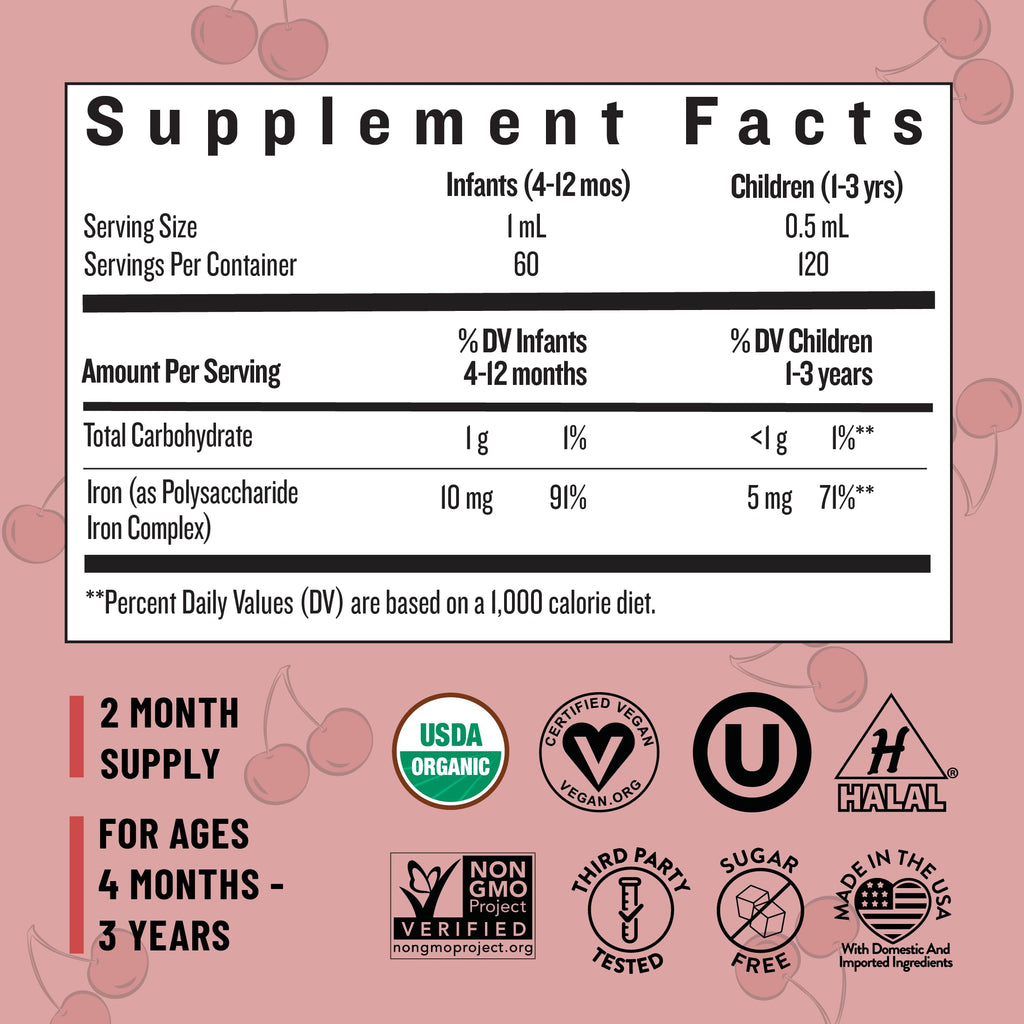 iron for toddlers aged 4 months