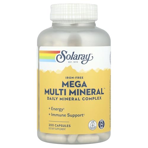Iron free blended vitamin capsules