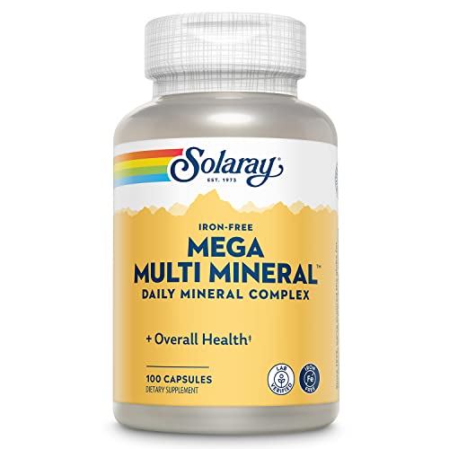 iron free blended vitamin capsules