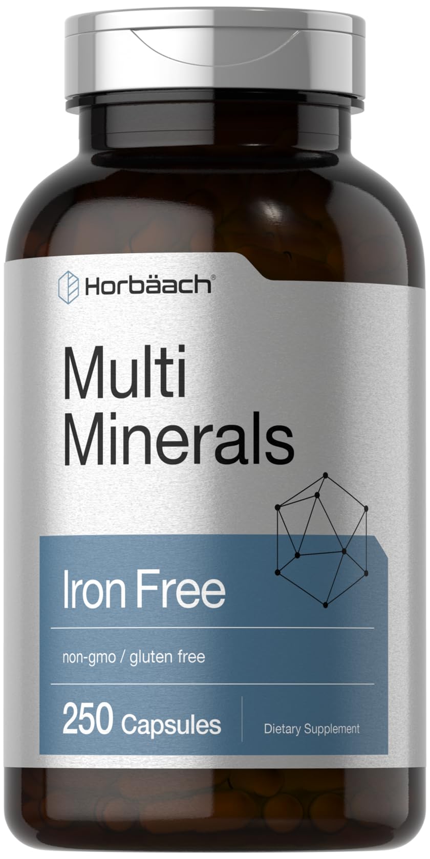 iron-free blended vitamin supplement