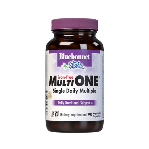 Iron free blended vitamin supplements