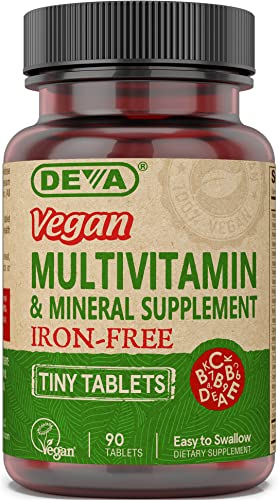 iron-free blended vitamin supplements