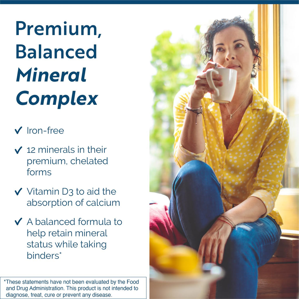 iron-free mineral blend for wellness