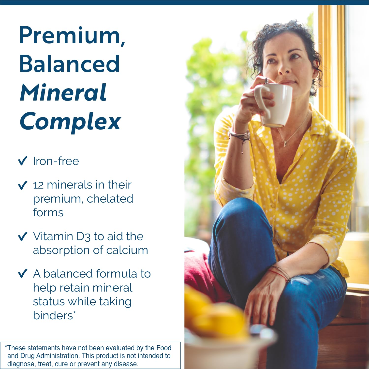 iron-free mineral blend for wellness
