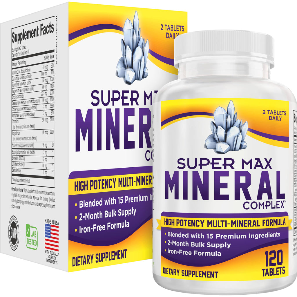iron-free multiminerals for daily health
