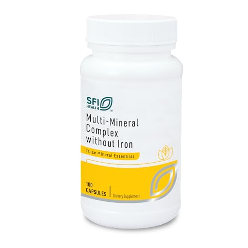 Iron-free multiminerals with copper and zinc