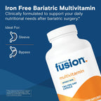 Iron-free multivitamin for bariatric patients