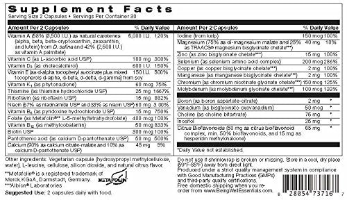 iron-free multivitamin for optimal wellness